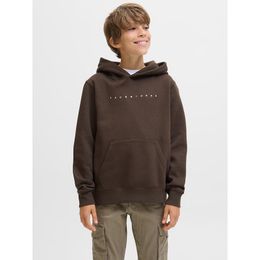 Jack & Jones Jack & Jones Junior Jungen Kapuzensweatshirt &raquo;JJESTAR JJ SWEAT HOOD NOOS JNR&laquo;, Baumwollmischung, relaxed fit 140