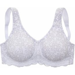 Damen Entlastungs-BH wei&szlig;-taupe Gr&ouml;&szlig;e 80C