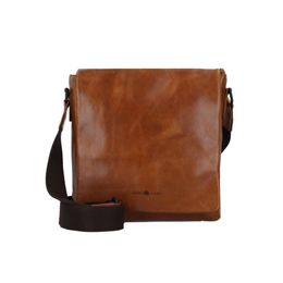 Green Burry Greenburry Newport Messenger Leder 24 cm in caramel | Gr.: onesize