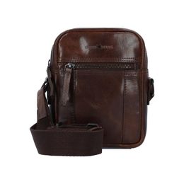 Green Burry Greenburry Newport Mini Bag Umh&auml;ngetasche Leder 18 cm in coffee | Gr.: onesize