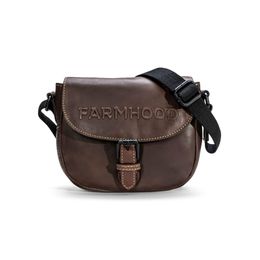 Farmhood Nashville M Umh&auml;ngetasche Leder 21 cm in dark brown 2 | Gr.: onesize