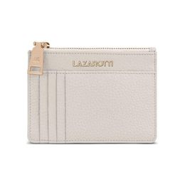 Lazarotti Bologna Leather Schl&uuml;sseletui Leder 11,5 cm mit Air Tag Fach in cream | Gr.: onesize
