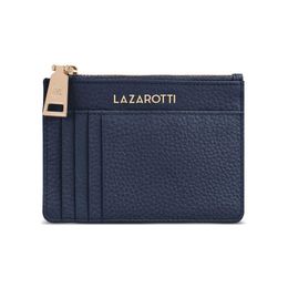 Lazarotti Bologna Leather Schl&uuml;sseletui Leder 11,5 cm mit Air Tag Fach in navy | Gr.: onesize