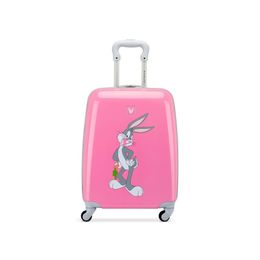 Roncato Looney Tunes 4 Rollen Kindertrolley 50 cm in bugs bunny rosa | Gr.: onesize