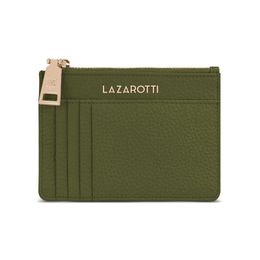Lazarotti Bologna Leather Schl&uuml;sseletui Leder 11,5 cm mit Air Tag Fach in olive | Gr.: onesize