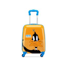 Roncato Looney Tunes 4 Rollen Kindertrolley 44 cm in daffy duck arancio | Gr.: onesize