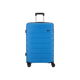 d&n D&N Travel Line 4100 4 Rollen Trolley L 74 cm in blue | Gr.: onesize