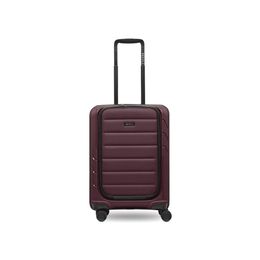 Redolz Essentials 17 4-Rollen Kabinentrolley 55 cm Soft-Pocket Laptopfach in burgundy | Gr.: onesize