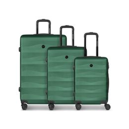 Smartbox Edition 03 4 Rollen Kofferset 3-teilig in dark-green | Gr.: onesize