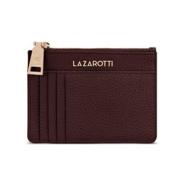 Lazarotti Bologna Leather Schl&uuml;sseletui Leder 11,5 cm mit Air Tag Fach in burgundy | Gr.: onesize