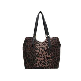 Cowboys Bag Cowboysbag Leopard chic Harrison Shopper Tasche 55 cm in lazy leopard- black | Gr.: onesize