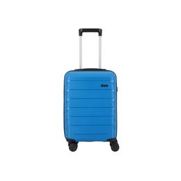 d&n D&N Travel Line 4100 4 Rollen Kabinentrolley S 54 cm in blue | Gr.: onesize