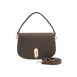 Seidenfelt Eiby Handtasche 24 cm in khaki green | Gr.: onesize