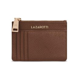 Lazarotti Bologna Leather Schl&uuml;sseletui Leder 11,5 cm mit Air Tag Fach in brown | Gr.: onesize