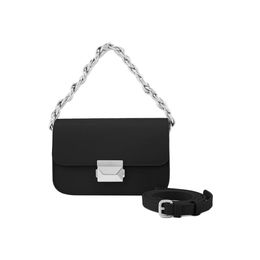 Seidenfelt Hallila Handtasche 21 cm in black | Gr.: onesize