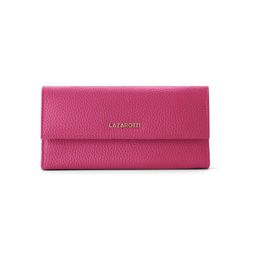 Lazarotti Bologna Leather Geldb&ouml;rse Leder 19 cm in hot pink | Gr.: onesize