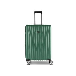 Bric'S BRIC`s Cervia 2.0 4 Rollen Trolley M 69 cm mit Dehnfalte in smaragd-green | Gr.: onesize