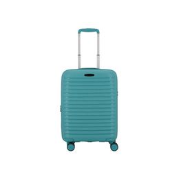 d&n D&N Travel Line 4500 4 Rollen Kabinentrolley S 55 cm mit Dehnfalte in petrol | Gr.: onesize