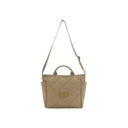 Seidenfelt Hetta Handtasche 30 cm in Greige Khaki | Gr.: onesize
