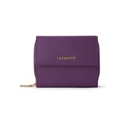 Lazarotti Bologna Leather Geldb&ouml;rse Leder 12 cm in purple | Gr.: onesize
