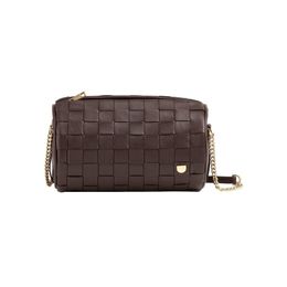 DuDu Abigail Umh&auml;ngetasche Leder 19.5 cm in coffee brown | Gr.: onesize