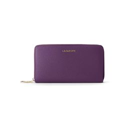 Lazarotti Bologna Leather Geldb&ouml;rse Leder 19 cm in purple | Gr.: onesize