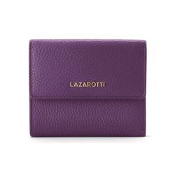 Lazarotti Bologna Leather Geldb&ouml;rse Leder 12 cm in purple | Gr.: onesize