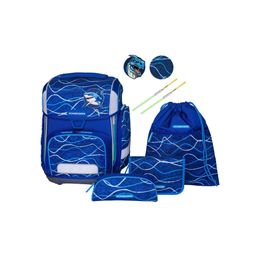 Schneiders Ergolite Schulranzen-Set 8-teilig in blue | Gr.: onesize