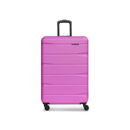 Franky Munich 4.0 4 Rollen Trolley L 76 cm mit Dehnfalte in pink dull | Gr.: onesize