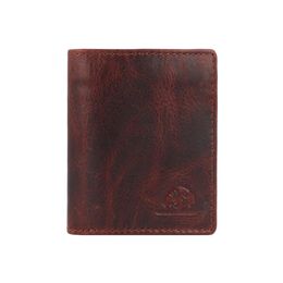 Green Burry Greenburry Rugged Geldb&ouml;rse RFID Schutz Leder 8.5 cm in brown | Gr.: onesize