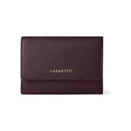 Lazarotti Bologna Leather Geldb&ouml;rse Leder 14 cm in burgundy | Gr.: onesize