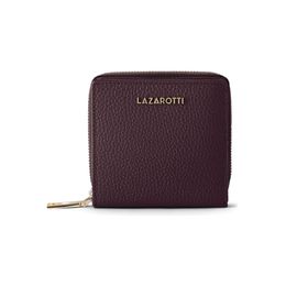 Lazarotti Bologna Leather Geldb&ouml;rse Leder 10 cm in burgundy | Gr.: onesize