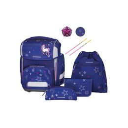 Schneiders Ergolite Schulranzen-Set 8-teilig in navy | Gr.: onesize