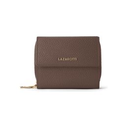 Lazarotti Bologna Leather Geldb&ouml;rse Leder 12 cm in taupe | Gr.: onesize