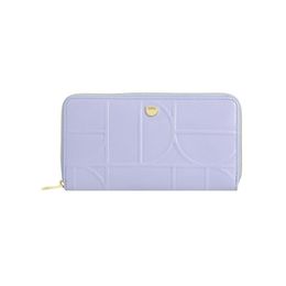 DuDu Up Geldb&ouml;rse RFID Schutz Leder 20 cm in lilac-orange | Gr.: onesize