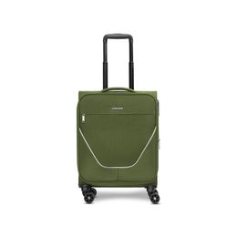 Stratic taska 4-Rollen Kabinentrolley S 55 cm mit Dehnfalte in olive | Gr.: onesize