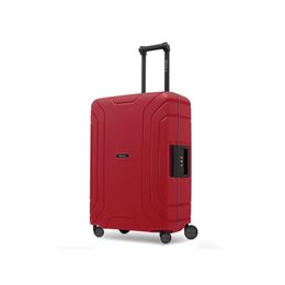 Redolz Essentials 15 4-Rollen Trolley 65 cm mit Dreipunkt-Verschluss in classic red | Gr.: onesize