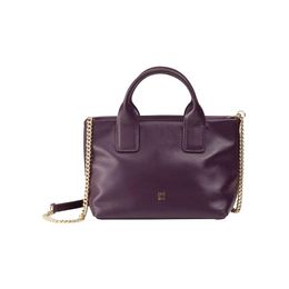 DuDu Ibiza Handtasche Leder 22 cm in deep purple | Gr.: onesize