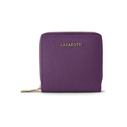 Lazarotti Bologna Leather Geldb&ouml;rse Leder 10 cm in purple | Gr.: onesize