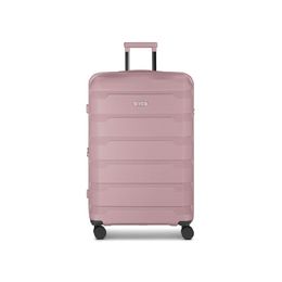 d&n D&N South Dakota 4 Rollen Trolley L 76 cm mit Dehnfalte in rose gold | Gr.: onesize
