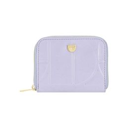 DuDu Up Geldb&ouml;rse Leder 10 cm in lilac-orange | Gr.: onesize