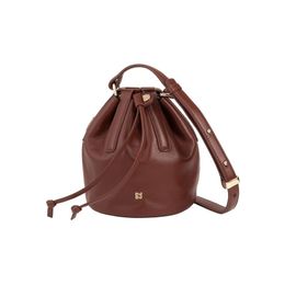 DuDu Filicudi Beuteltasche Leder 14 cm in chocolate | Gr.: onesize