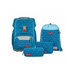 Step By Step Basis Schulranzen-Set 4-teilig in Set &bdquo;Blue Hearts | Gr.: onesize