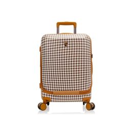 Heys EZ Fashion 4 Rollen Kabinentrolley S 53 cm mit Dehnfalte in brown houndstooth | Gr.: onesize