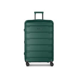 d&n D&N South Dakota 4 Rollen Trolley L 76 cm mit Dehnfalte in olive | Gr.: onesize
