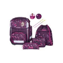 Schneiders Ergolite Schulranzen-Set 8-teilig in dark red | Gr.: onesize