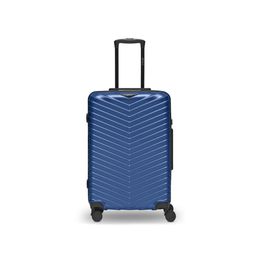 Redolz Essentials 18 4 Rollen Trolley 66 cm mit Dehnfalte in metallic-blue shiny | Gr.: onesize