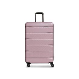 Franky Munich 4.0 4 Rollen Trolley L 76 cm mit Dehnfalte in shiny rose shiny | Gr.: onesize
