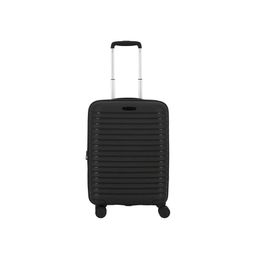 d&n D&N Travel Line 4500 4 Rollen Kabinentrolley S 55 cm mit Dehnfalte in black | Gr.: onesize