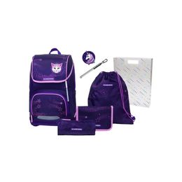 Schneiders Ergoplus Schulranzen-Set 8-teilig in violet | Gr.: onesize
